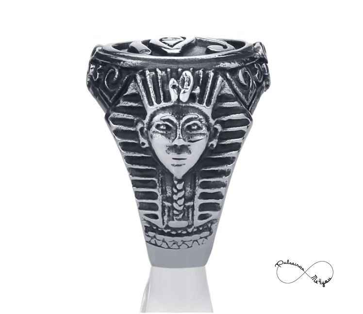 Anel Masculino Olho de Horus - Ref H32 - Pulseiras Me4You